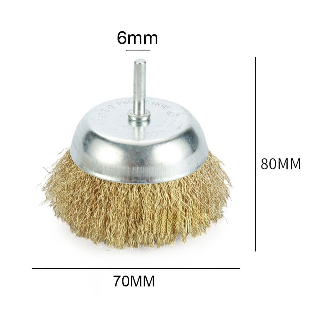 BTOER Professional Stainless Steel Wire Wheel Brush for Grinder Rotary ...