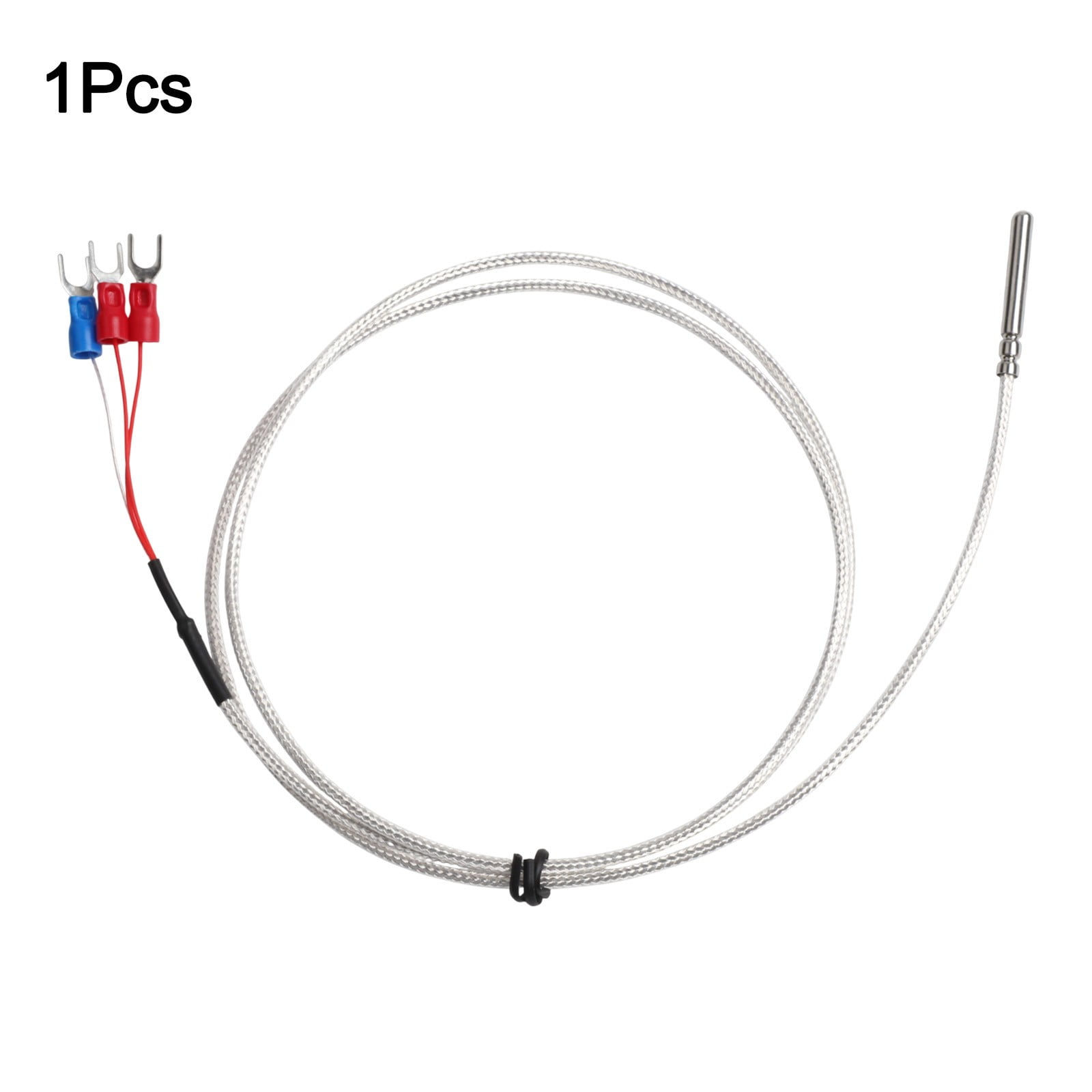 BTOER Pt100 Temperature Sensor Probe,Waterproof Stainless Steel Thermistor Three Wire - Walmart.com