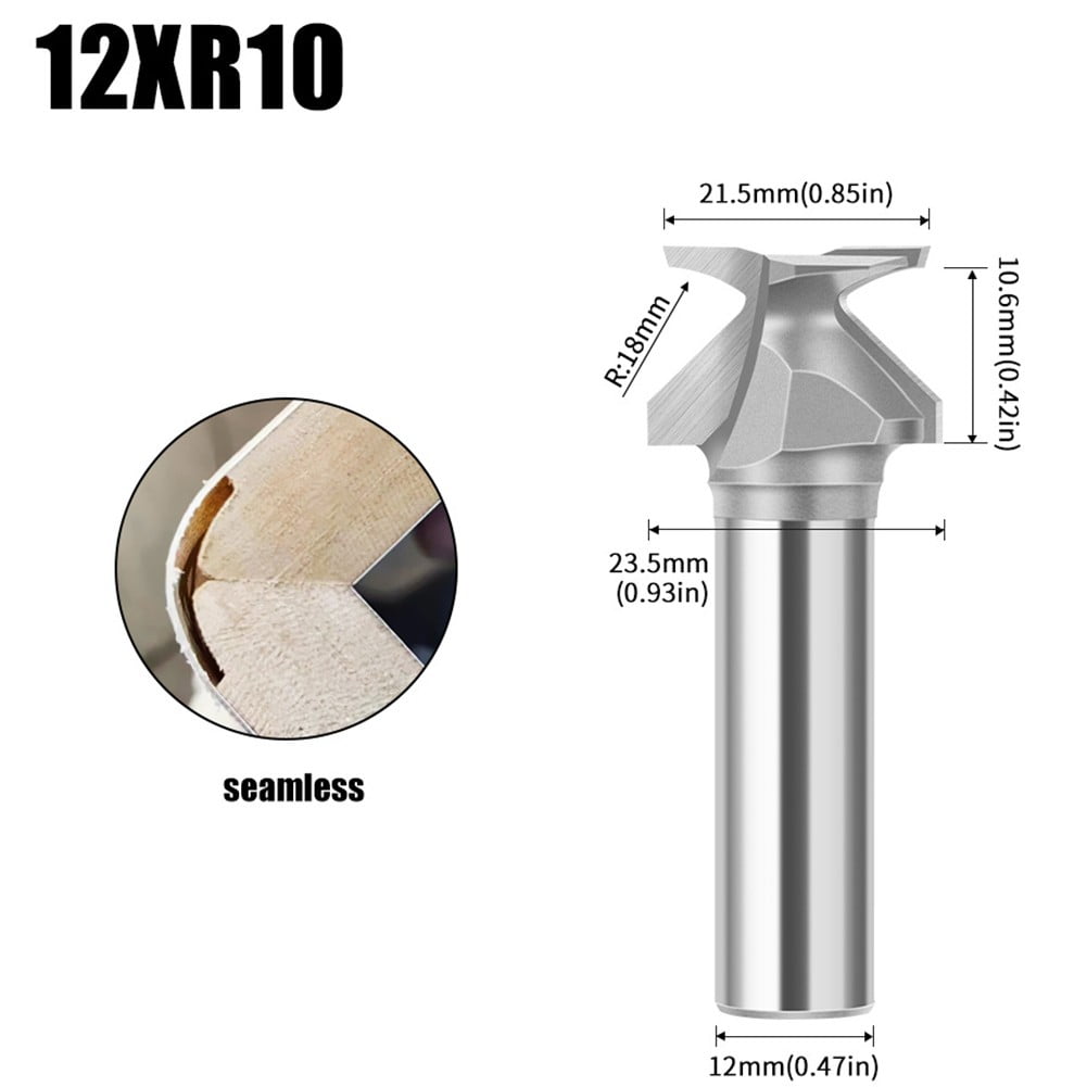 BTOER R10 Bending Cutter Filling-free Softening Process Router Bit ...