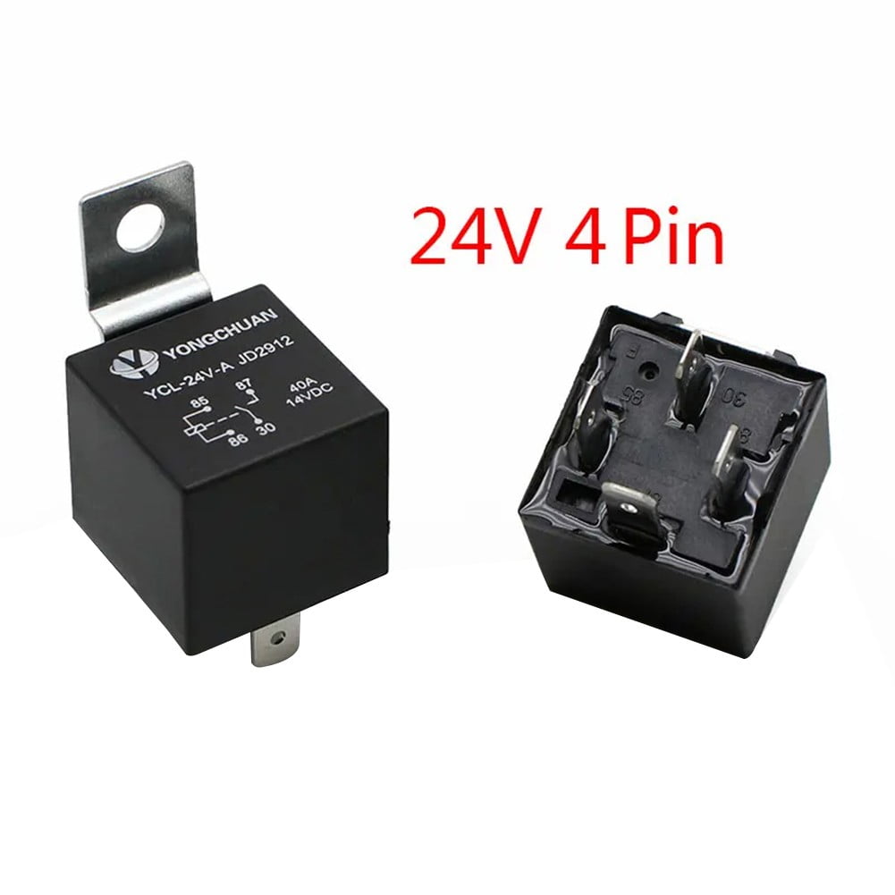 BTOER Reliable waterproof automotive relay normally open copper coil ...