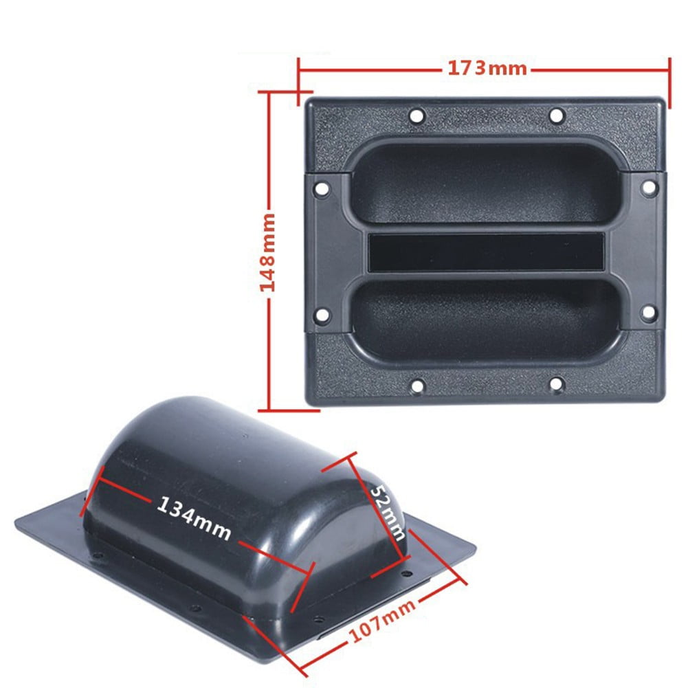 BTOER Replacement Sound Loud Speaker Recessed Handle ABS For Amp Cabinet Replacement, JH127 ...