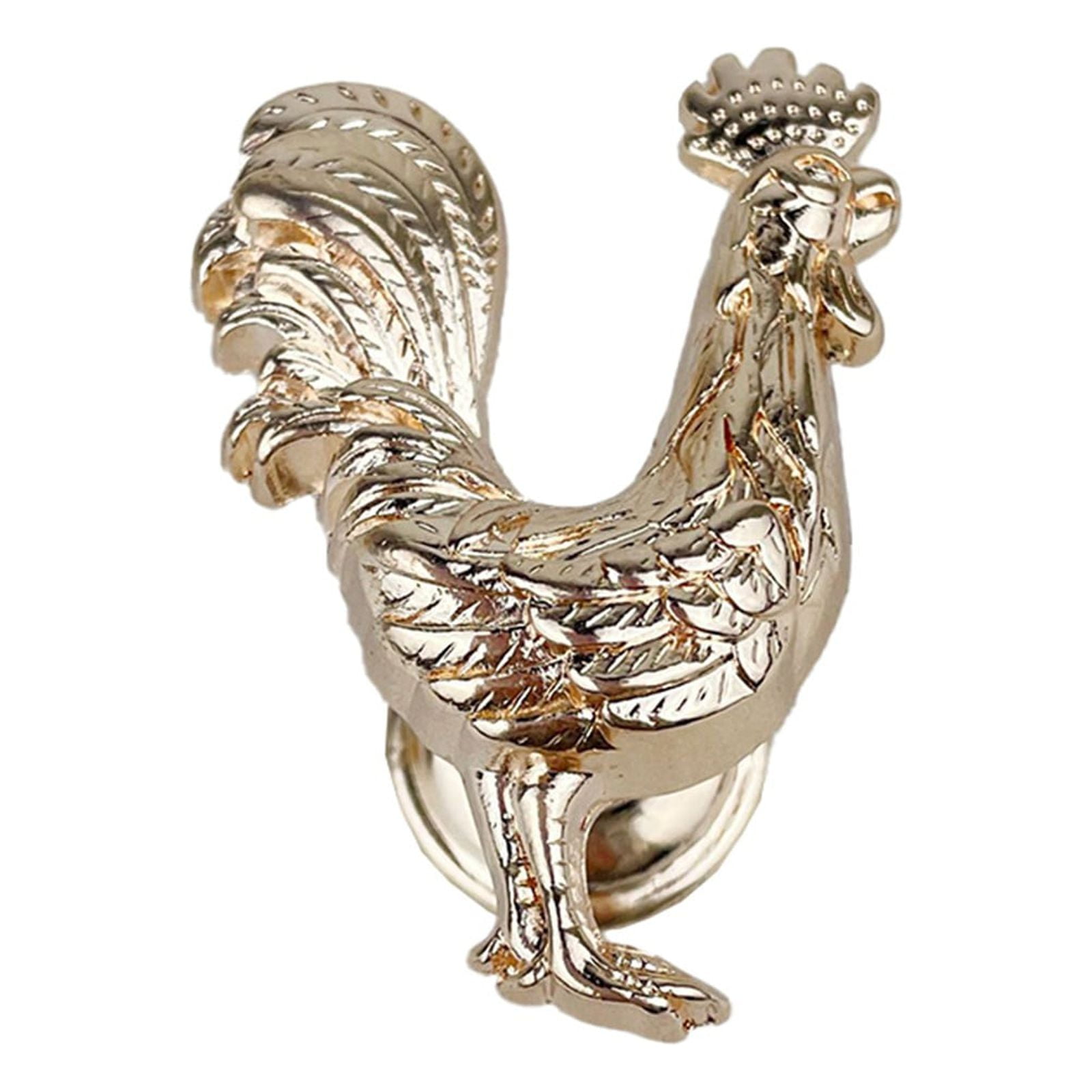 BTOER Rooster Knobs Rooster Cabinet Knobs Handle Cabinet Handle Drawer Dresser Alloy Rooster ...