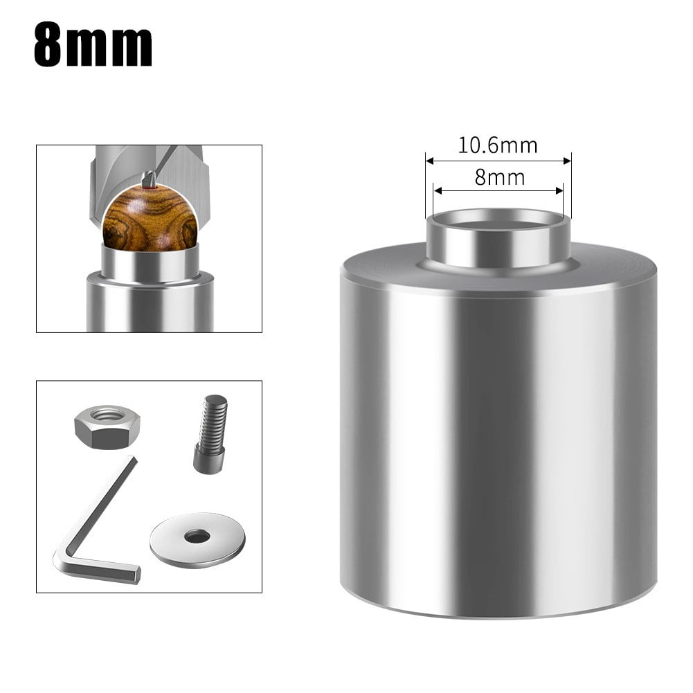 BTOER Round Bead Router Bit Base Precision Cutting for Woodworking ...