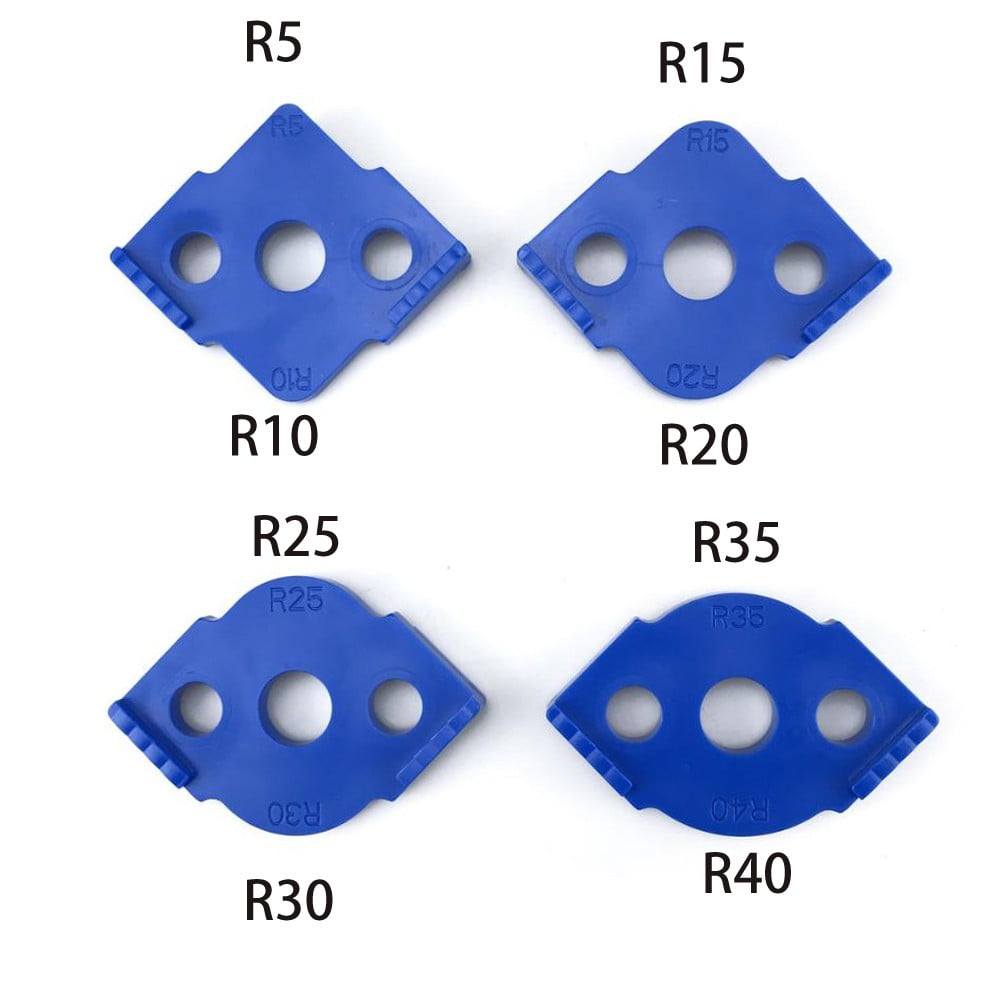 BTOER Router Corner Radius Templates Jig Quick Woodworking Corner ...