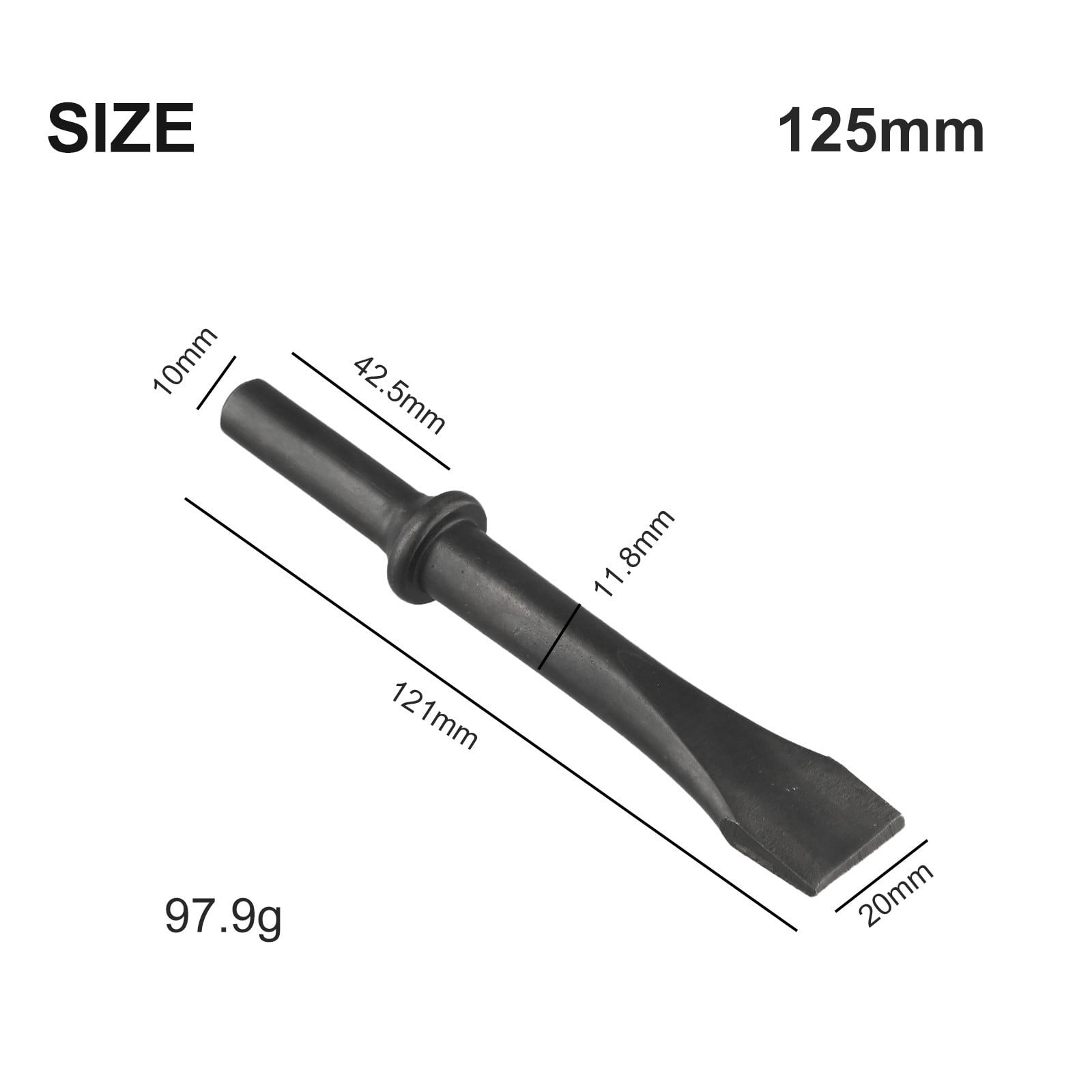 BTOER Rust Remover Round Handle Tip Pointed Flat V-type Flat Notch ...