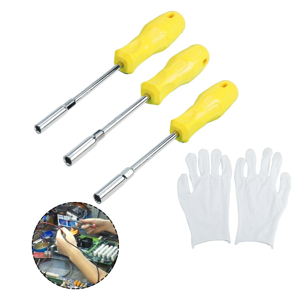 BTOER Socket Wrench Screw Driver Hex Nut Hand Tool Hex Socket ...