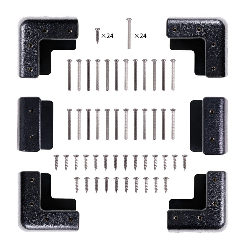 BTOER Solar Panel Mounting Brackets ABS Corner Bracket Kit with screws ...