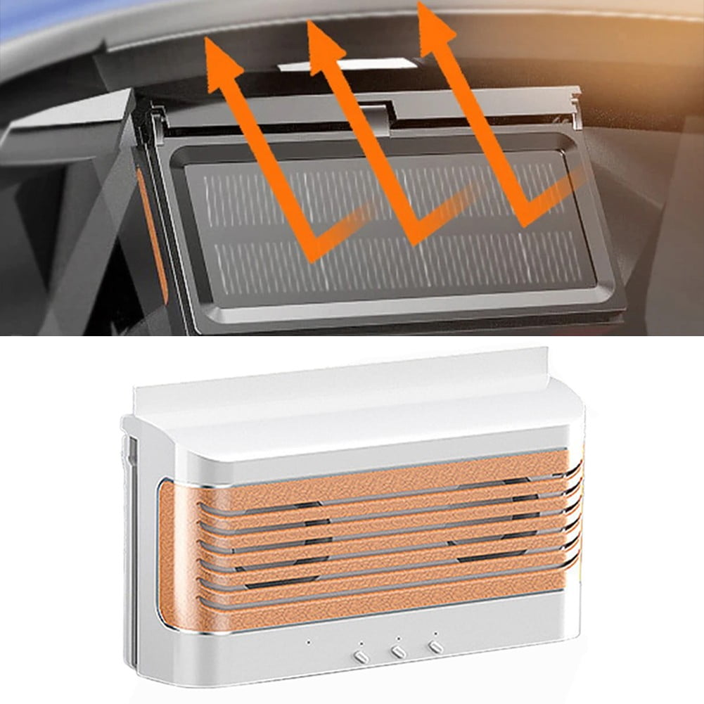 BTOER Solar Powered Car Indoor Air Vent Exhaust Fan Vehicle Ventilator ...