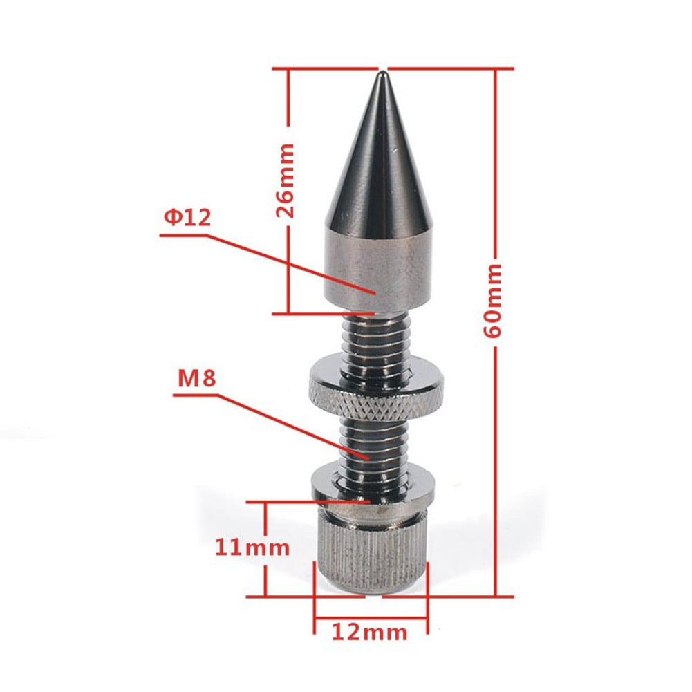 BTOER Speaker Spike Isolation for Pads HiFi Speaker Stand Feet ...