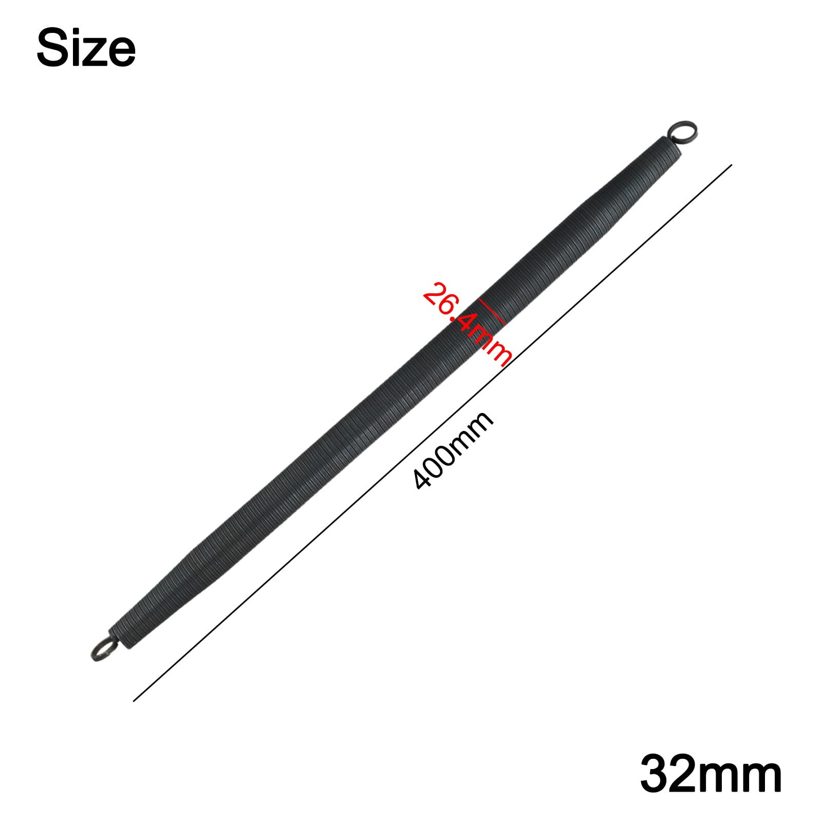 BTOER Spring Pipe Bender PVC 40cm 16-32mm Extended Pipe Bending Spring ...