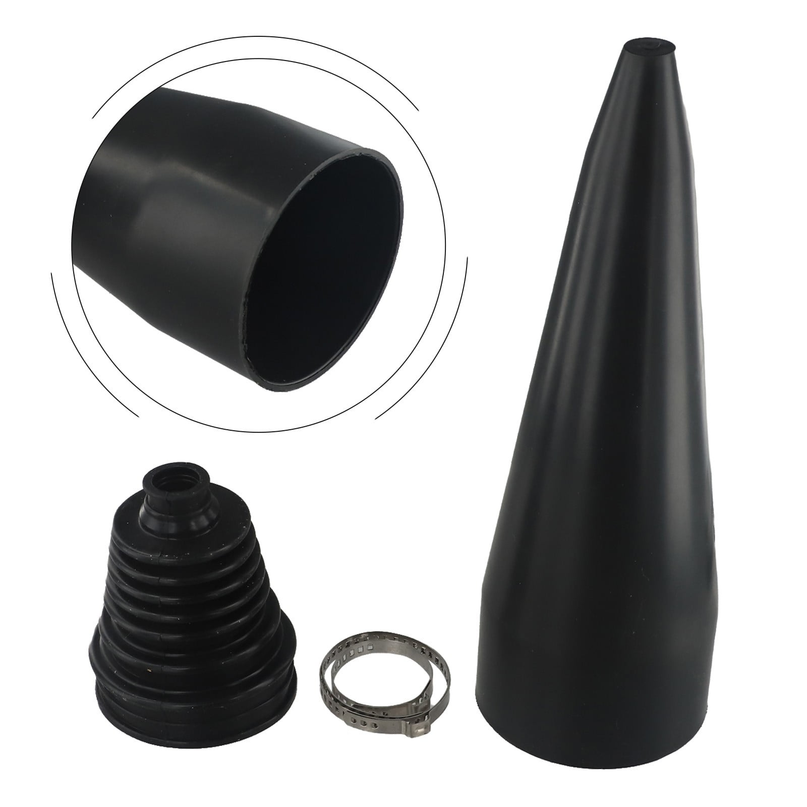 BTOER Stretchy Drive Shaft Boot Kit No Dismantling with Cone for Car ...