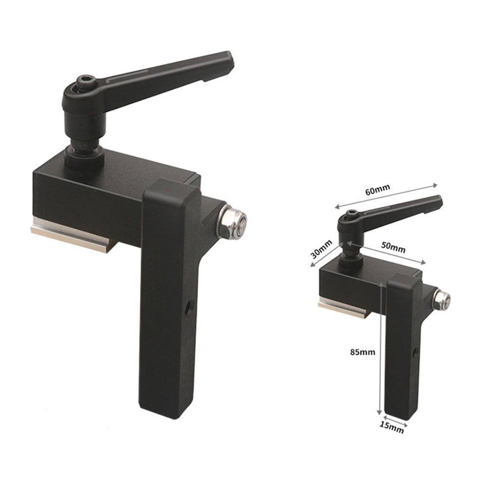 BTOER T-Track Sliding Limiter Woodworking Router Table Slot Stopper ...