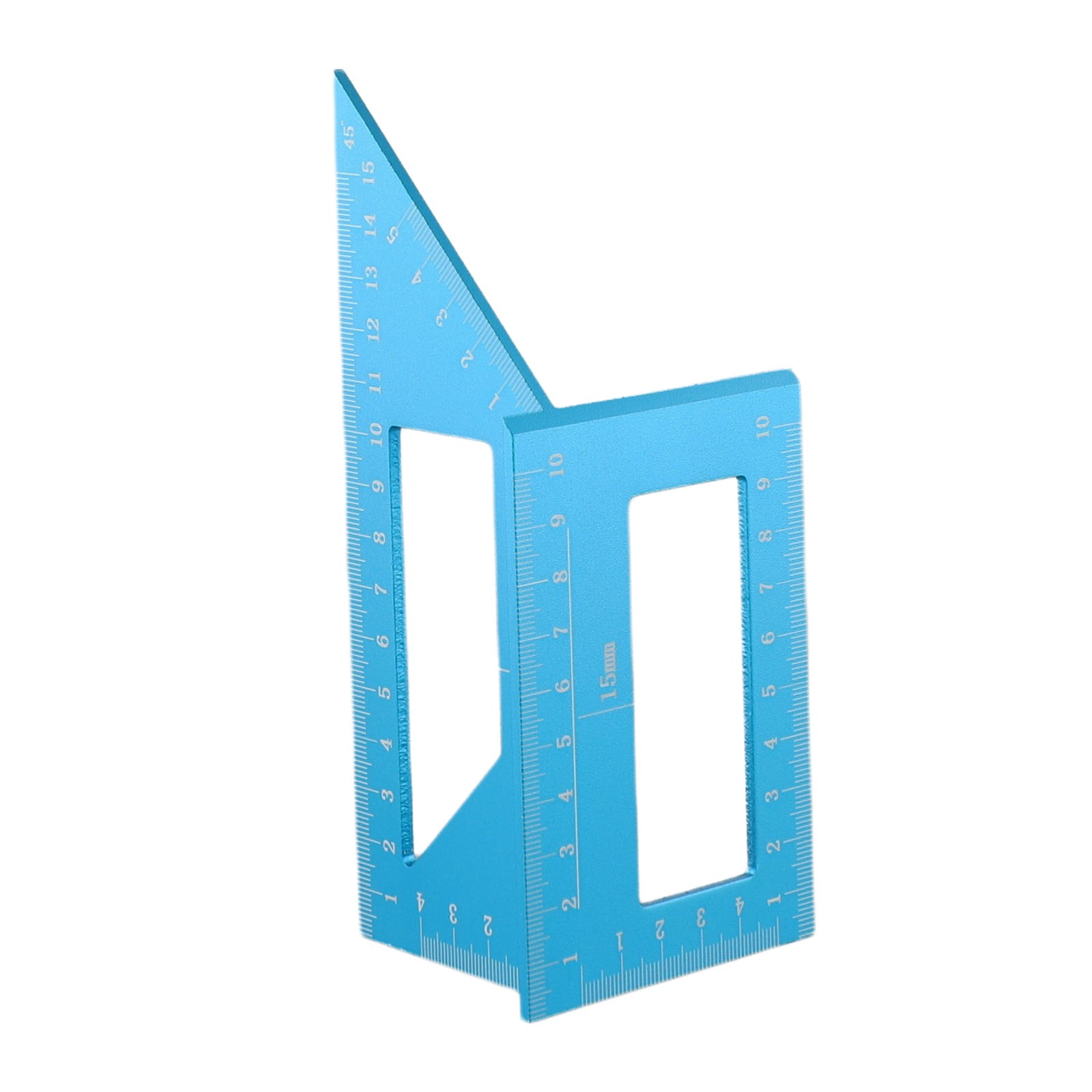 BTOER T-Type Woodworking Gauge Ruler 45 90 Degree Gauge Rule Carpentry ...