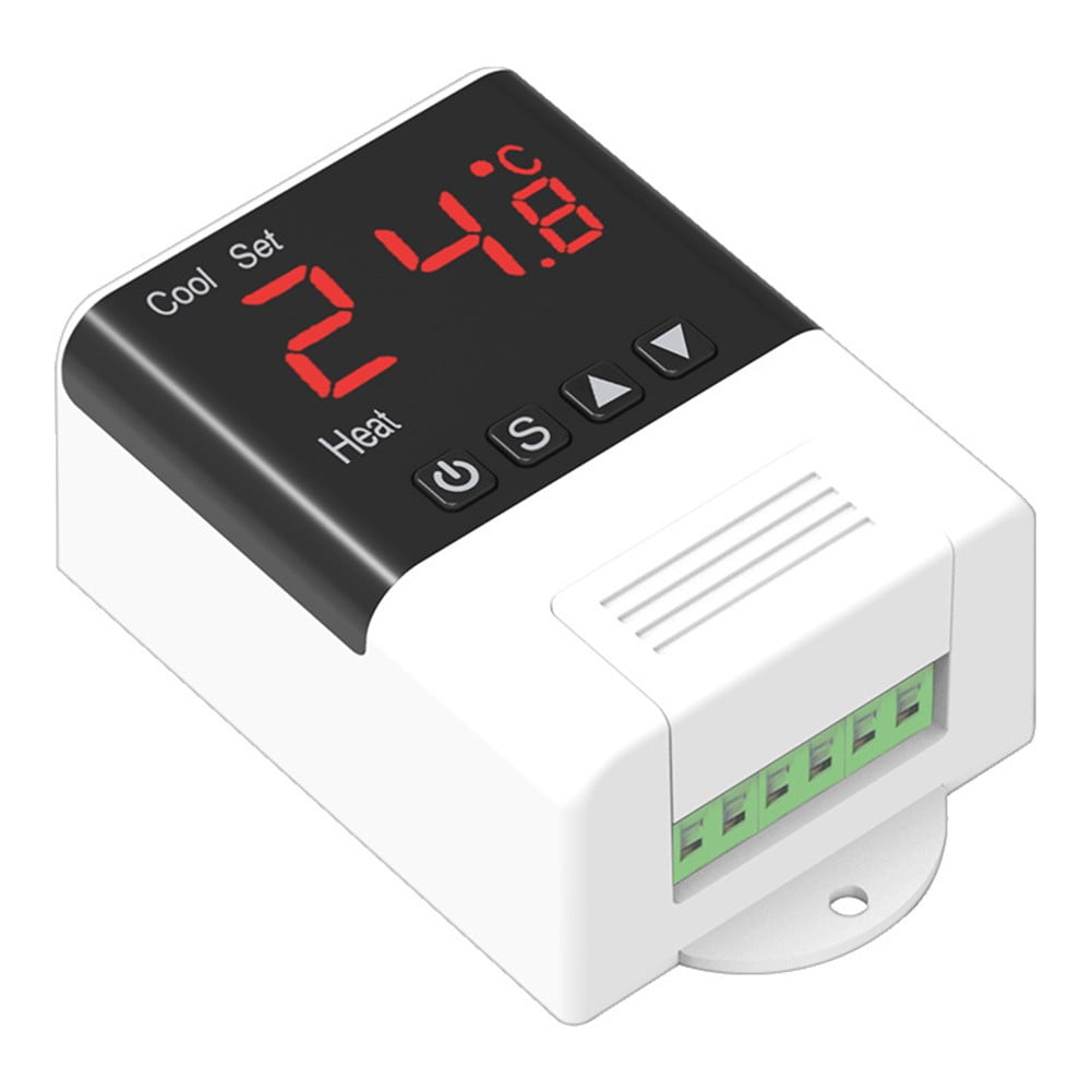 BTOER Thermostat 110V-230VAC 10A Digital Temperature Controller for ...