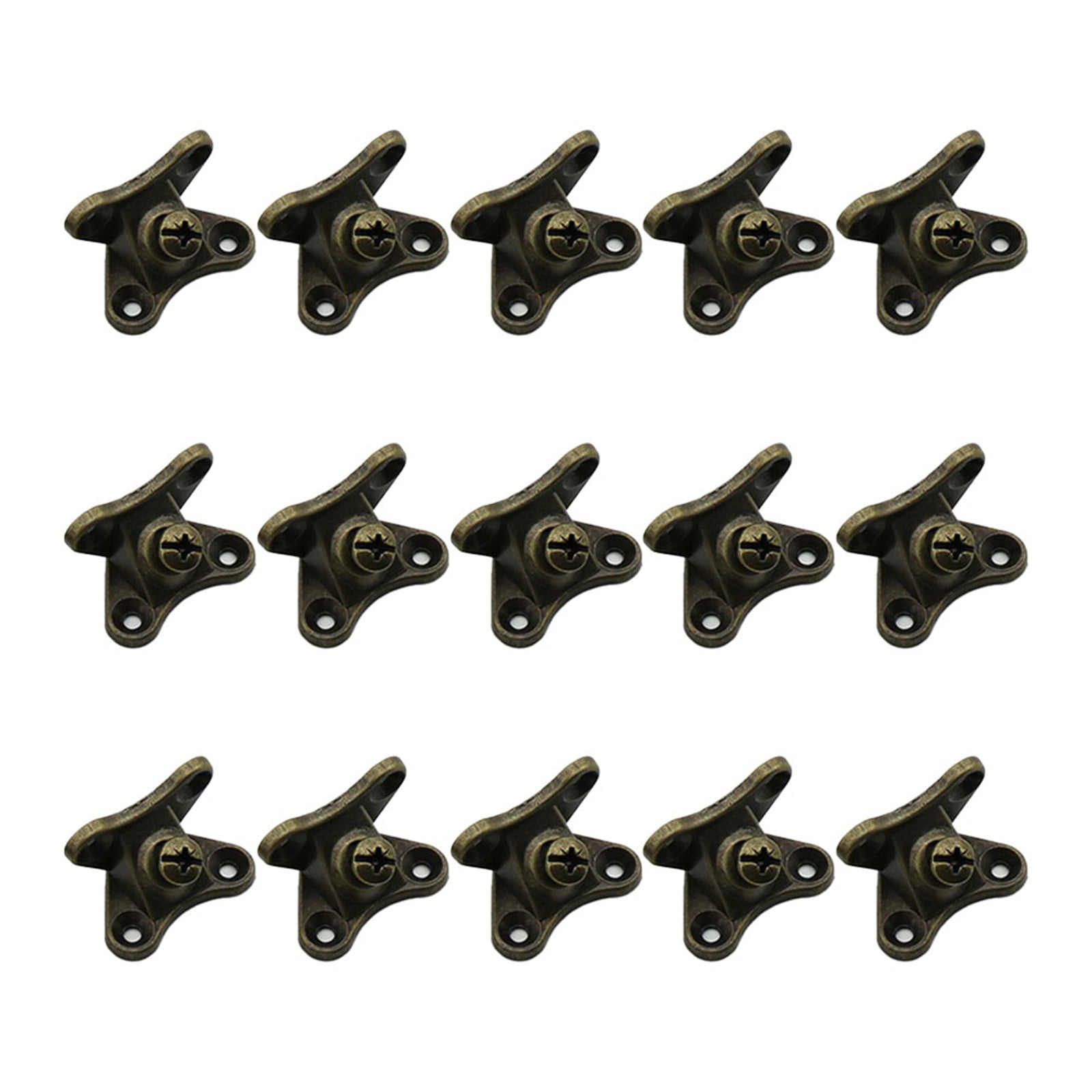 BTOER Thickened Zinc Alloy Butterfly Corner Partition Holder Corner ...