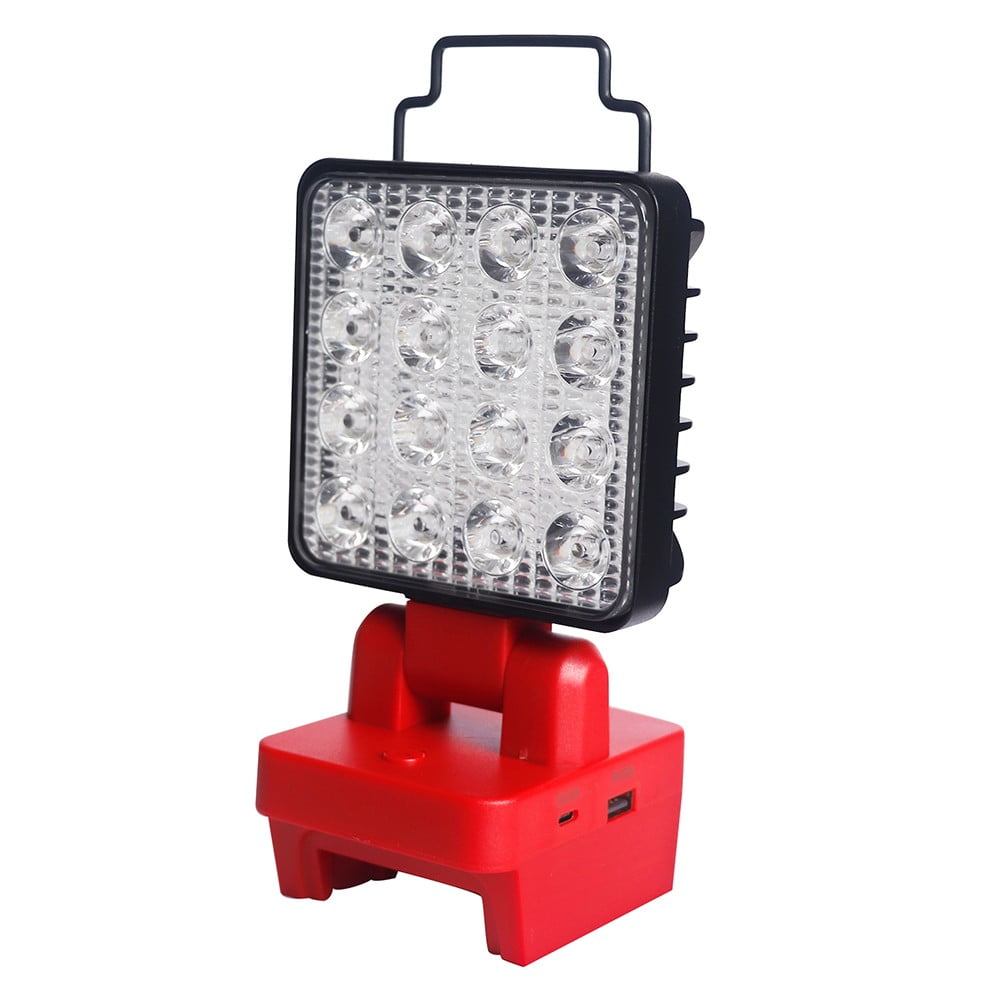 BTOER USB Rechargeable Lithium Battery Wireless LED Work Light for ...