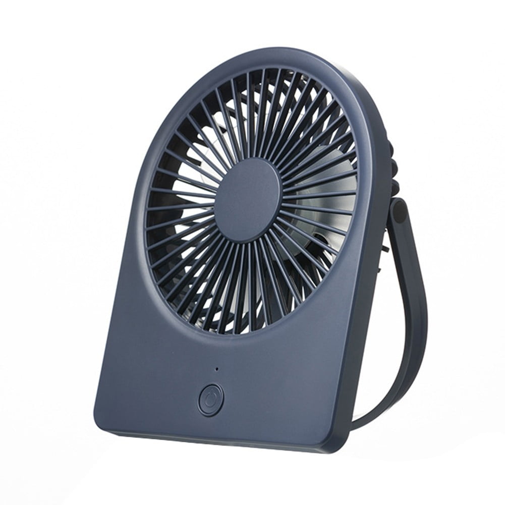 BTOER Ultra-thin silent USB desktop small fan portable rechargeable ...