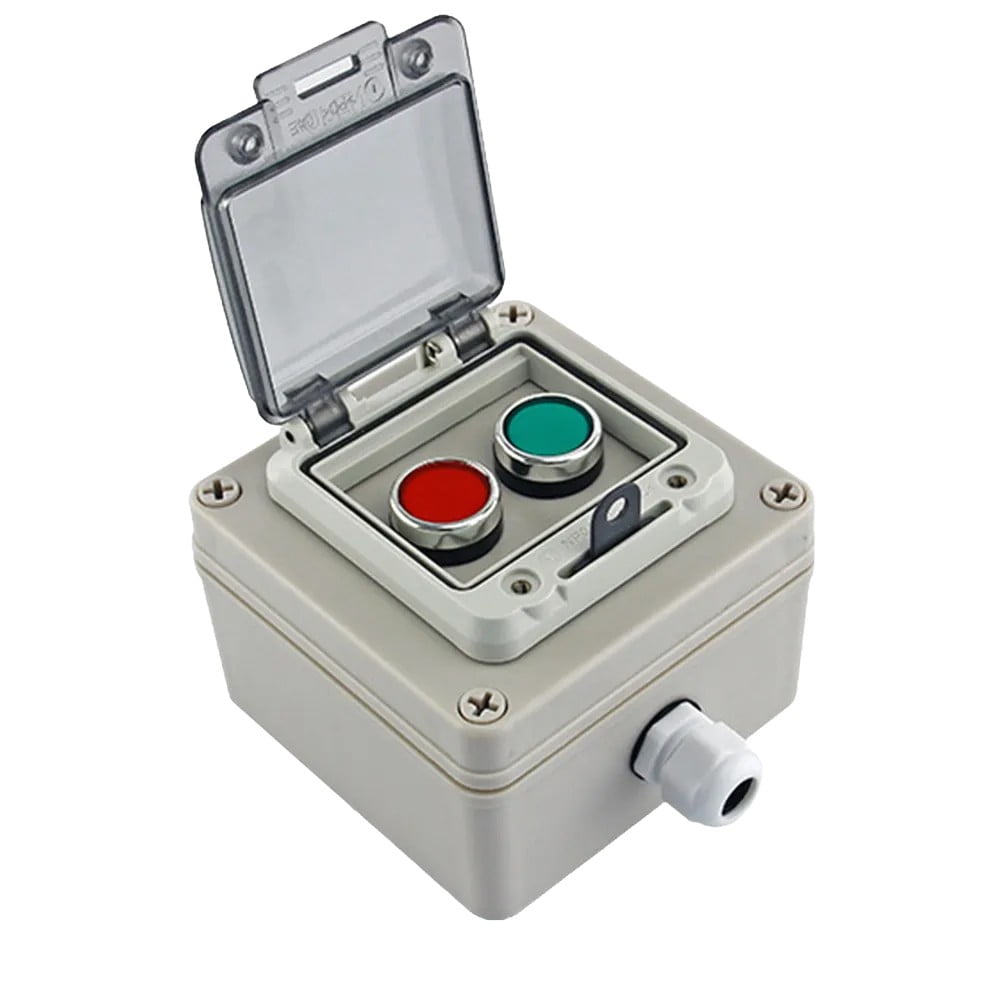 BTOER Waterproof Push Button Control Station Box with Thickness Layer ...
