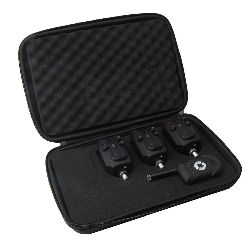 BTOER Wireless Digital Carp Fishing Bite Alarm Set with 2/3/4 ...
