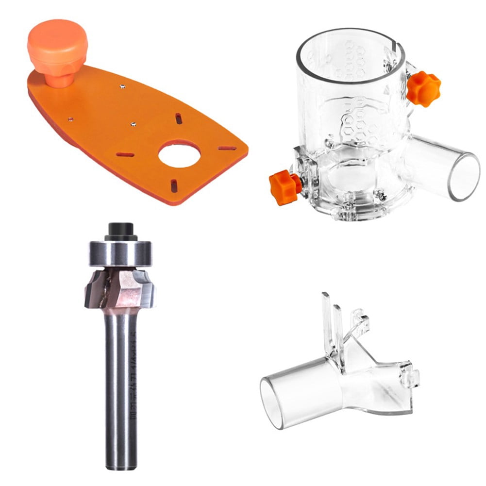 BTOER Woodworking Router Electric Hand Trimmer with Holes Slotting ...