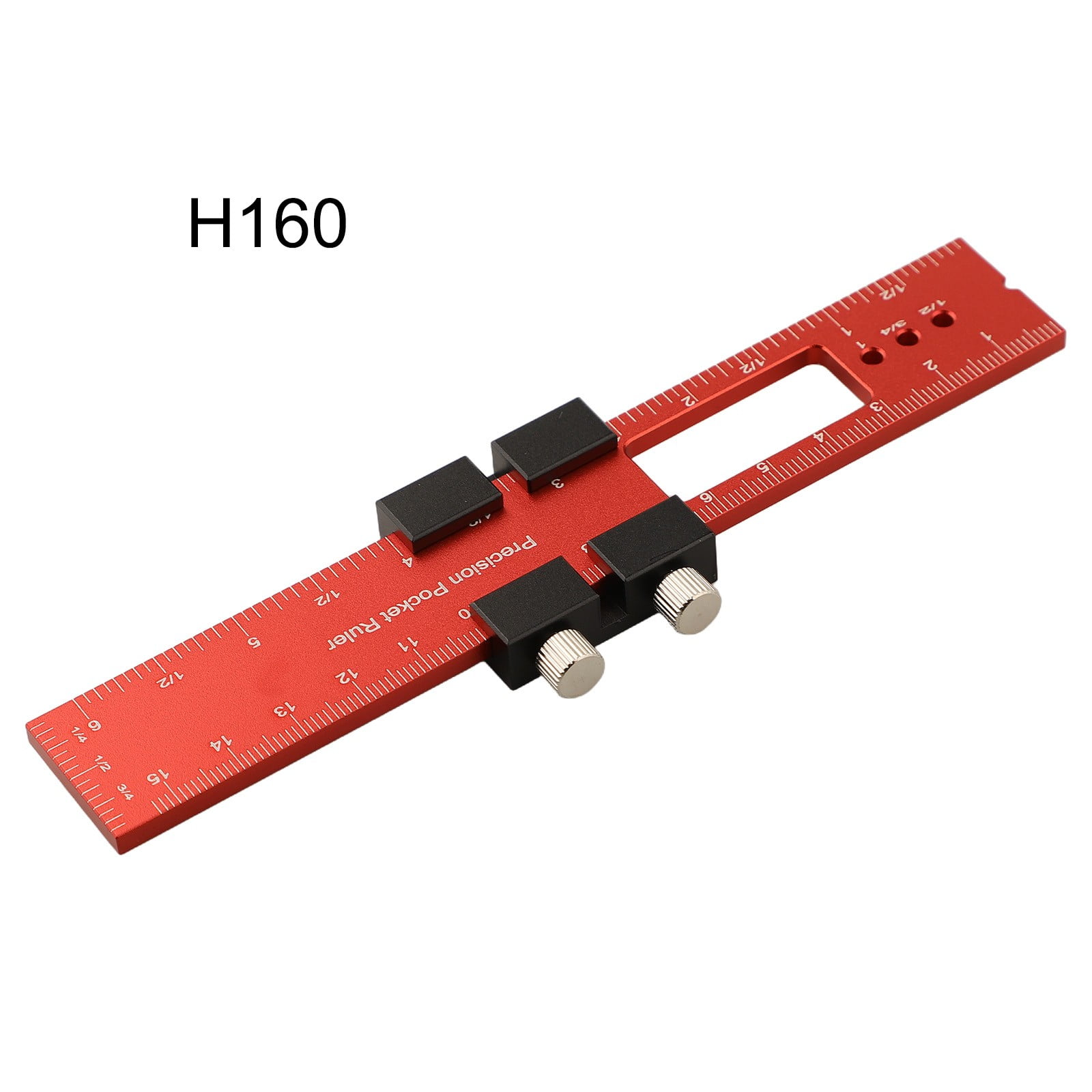 BTOER Woodworking Tools Ruler Precision Ruler Slide Ruler T-Track Metal ...