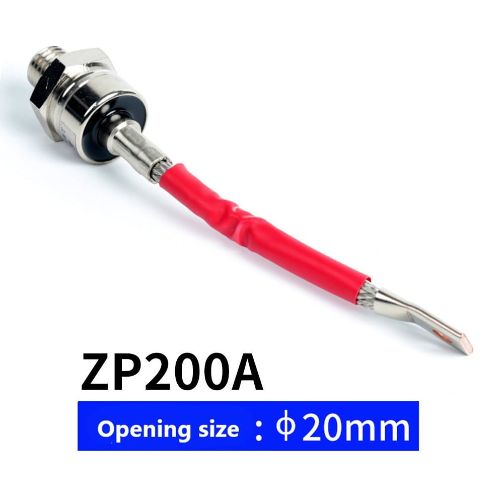 BTOER ZP20A-200A Threaded Rectifier Diode Power Positive Stud Mount ...