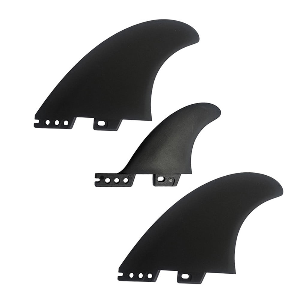 BTOER for FCS2 Keel Fins Fiberglass Core +abs Surfboard Fins Set Dual ...