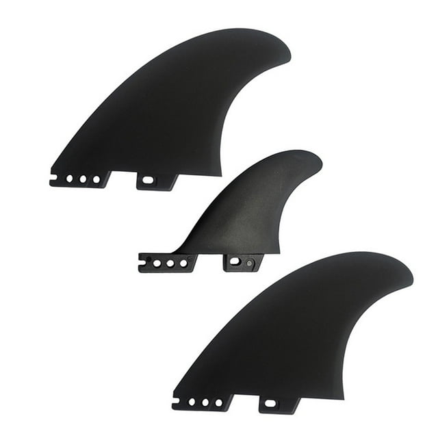 BTOER for FCS2 Keel Fins Fiberglass Core +abs Surfboard Fins Set Dual ...