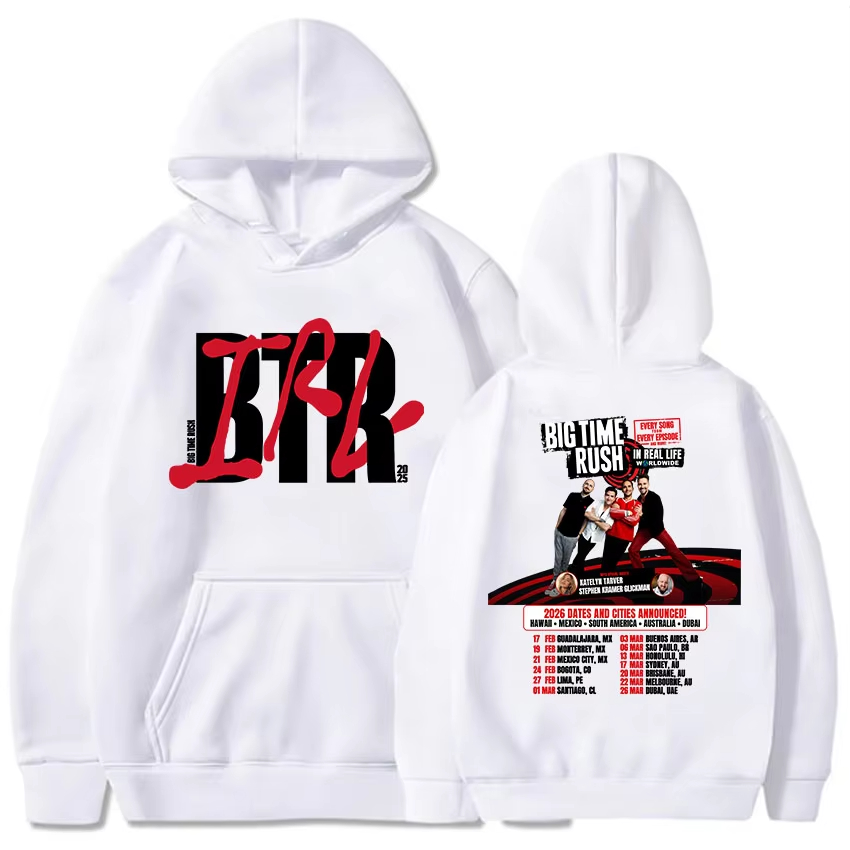 BTR IN REAL LIFE WORLDWIDE 2025 TOUR Hoodies Men's Women Clothing ...
