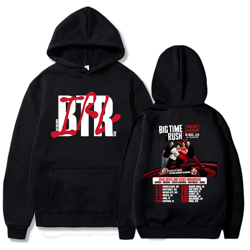BTR IN REAL LIFE WORLDWIDE 2025 TOUR Hoodies Men's Women Clothing ...