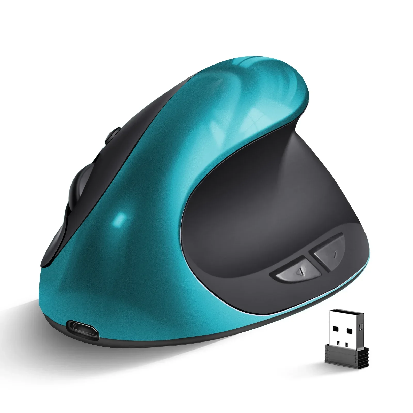BTS-908 Hot Selling Rechargeable Vertical Mice Ergonomic Wireless Mouse ...