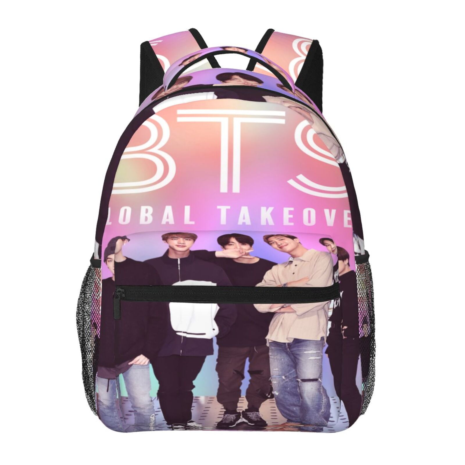 BTS Backpack Lightweight Backpacks Large Capacity Backpack Laptop Bag ...