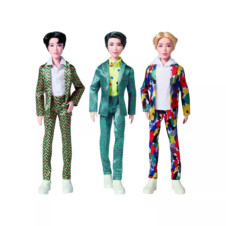 BTS Bangtan Boys Idol Doll Bundle: Jin, RM, J-Hope - Walmart.com