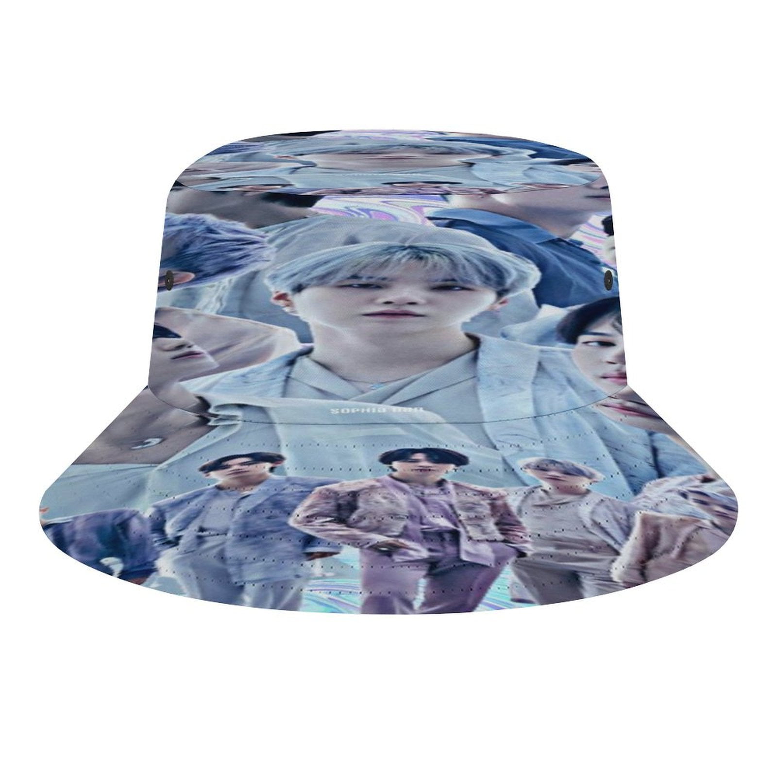 BTS Bucket Hat for Men Women Travel Beach Fishing Outdoor Cap - Walmart.com