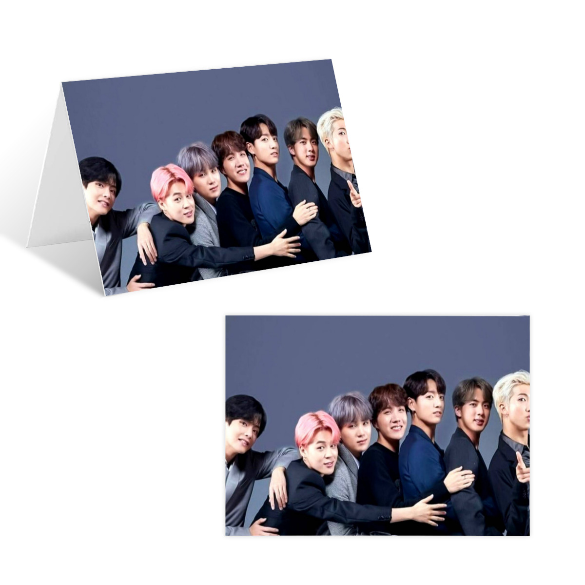 BTS Cards and Envelopes Greeting Cards with Envelopes Blank Note Cards ...