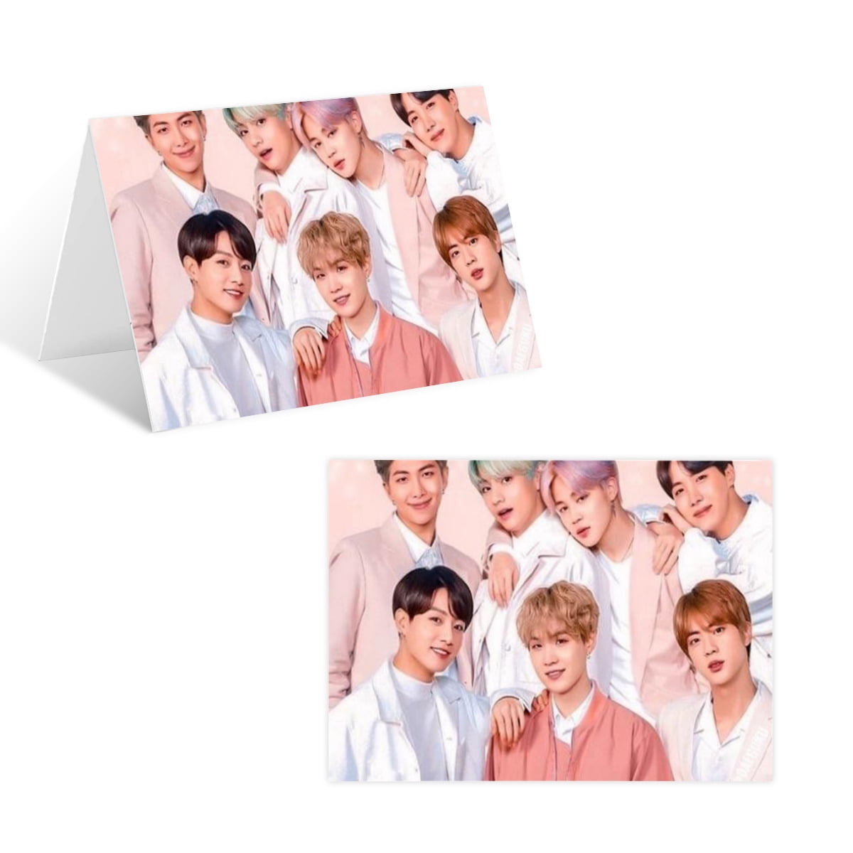 BTS Cards and Envelopes Greeting Cards with Envelopes Blank Note Cards ...