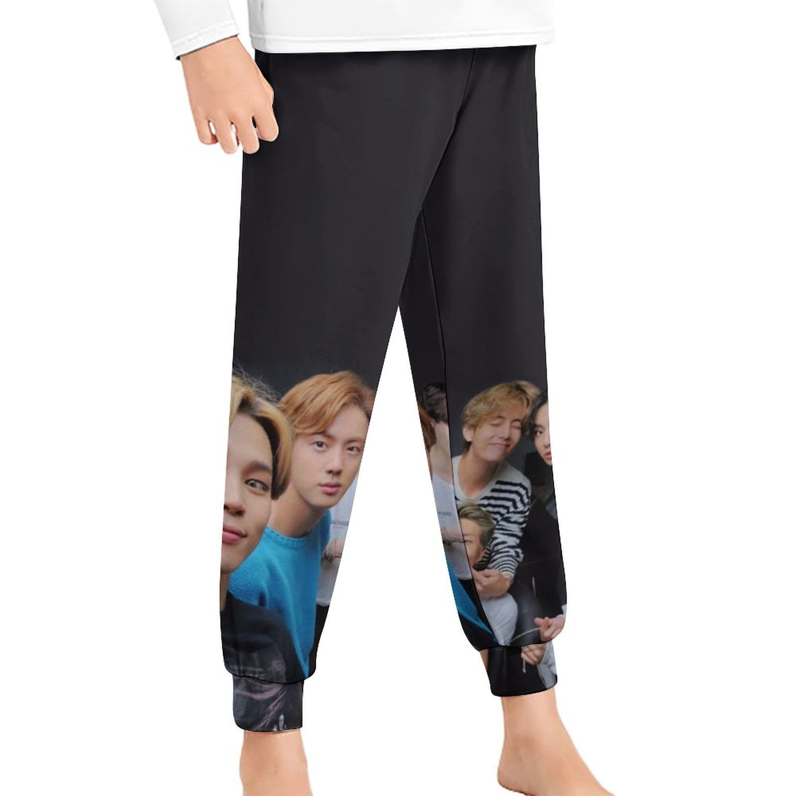 BTS Children's Pjamas Soft 3D Printing Pj Pants Lounge Pants Comfy ...