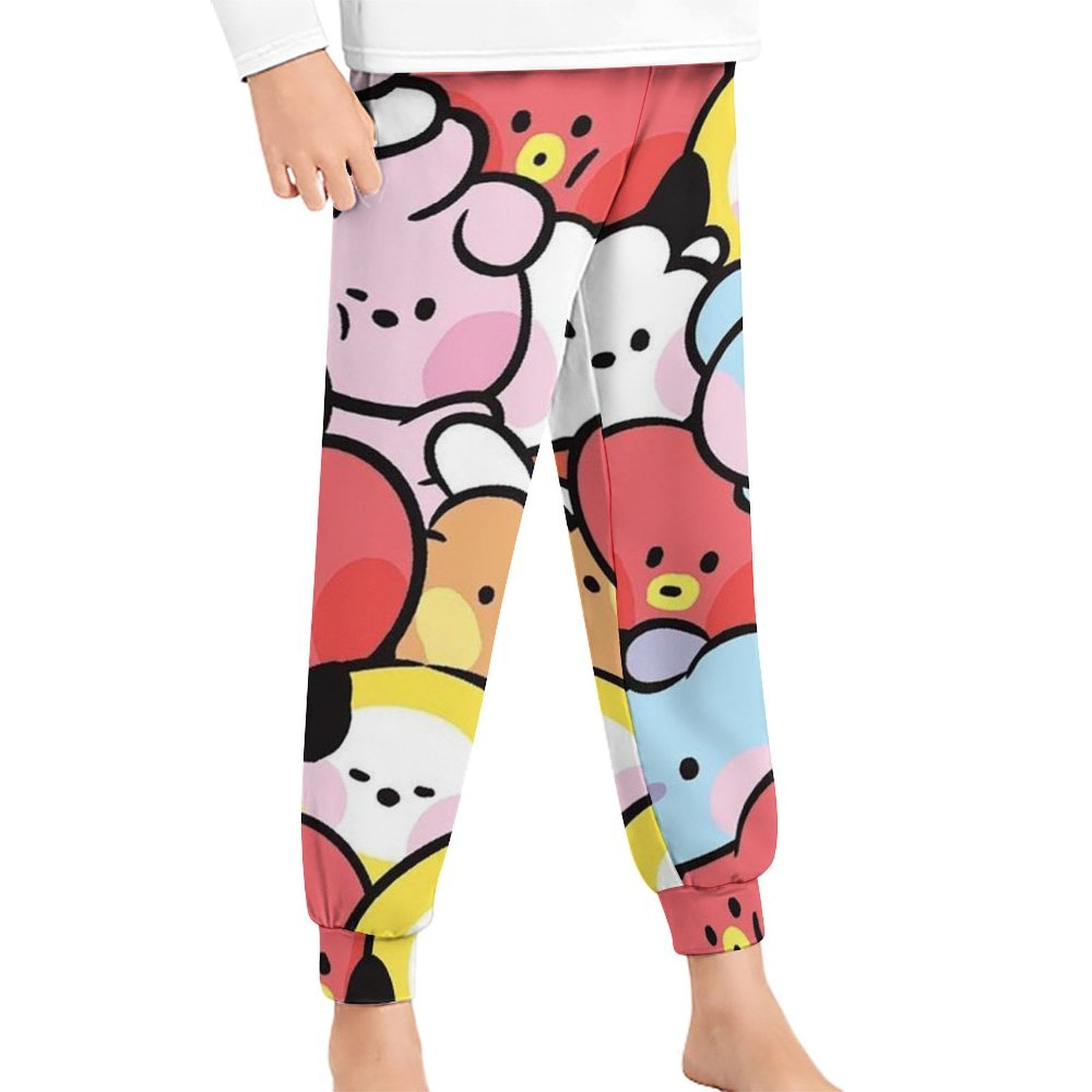 BTS Children's Pjamas Soft 3D Printing Pj Pants Lounge Pants Comfy ...