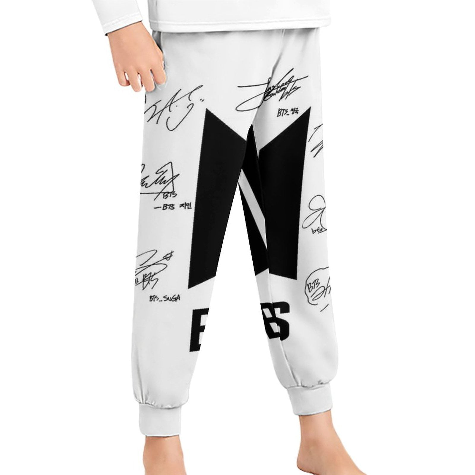 BTS Children's Pjamas Soft 3D Printing Pj Pants Lounge Pants Comfy ...