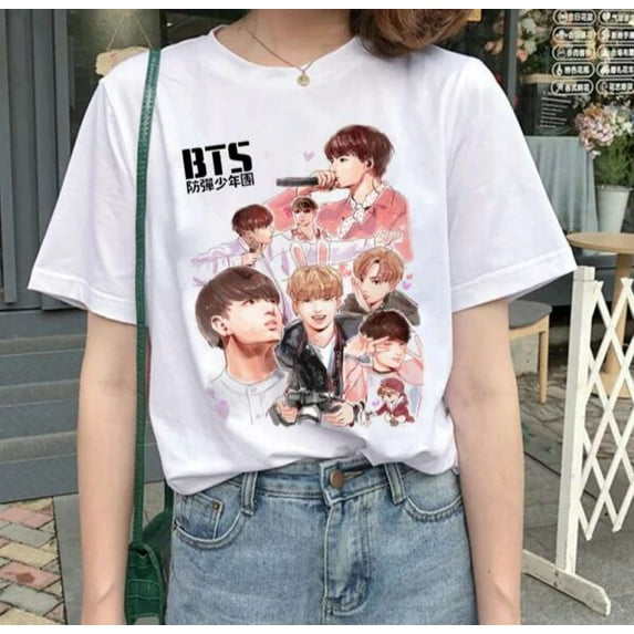 BTS Dynamite T-Shirt Bangtan Boys - Walmart.com