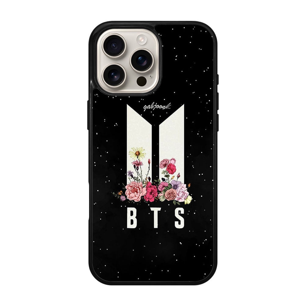 BTS Flower Phone case, Phone Case For iPhone 16 15 14 13 12 11 series ...