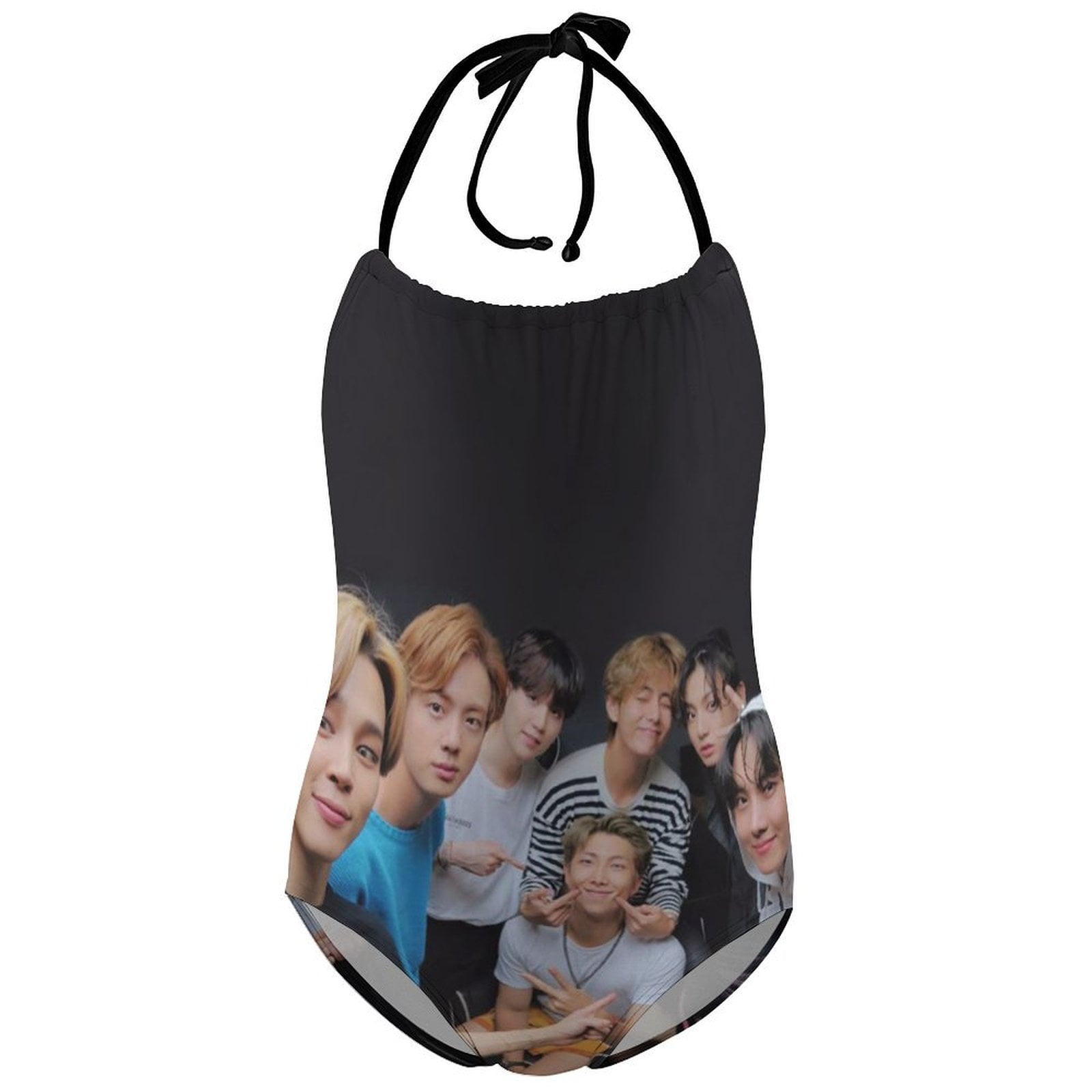 BTS Girls One Piece Swimsuits Quick Dry Bathing Suit Swimwear Swimming ...