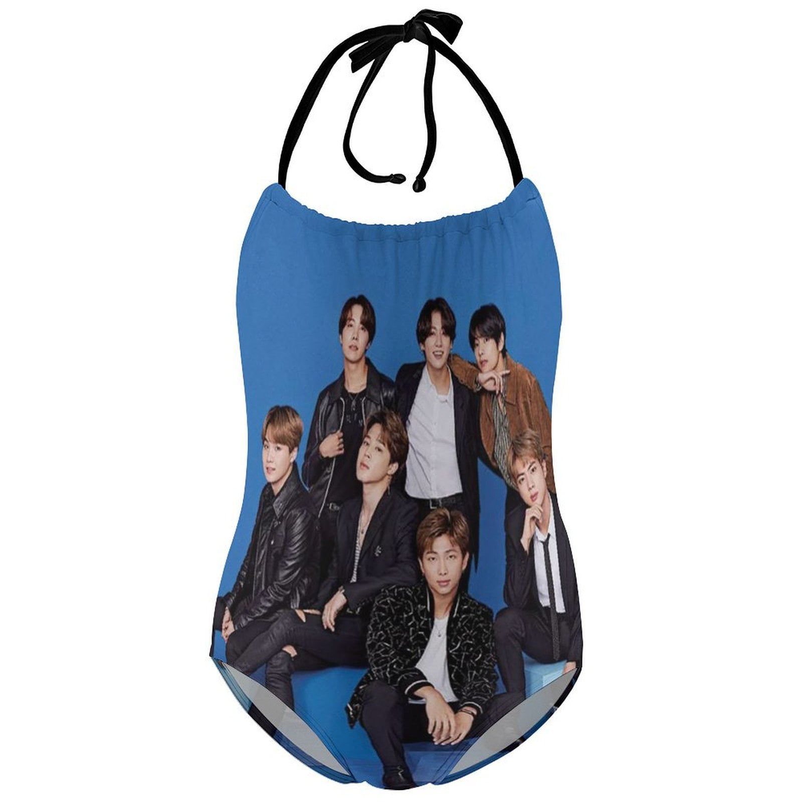 BTS Girls One Piece Swimsuits Quick Dry Bathing Suit Swimwear Swimming ...