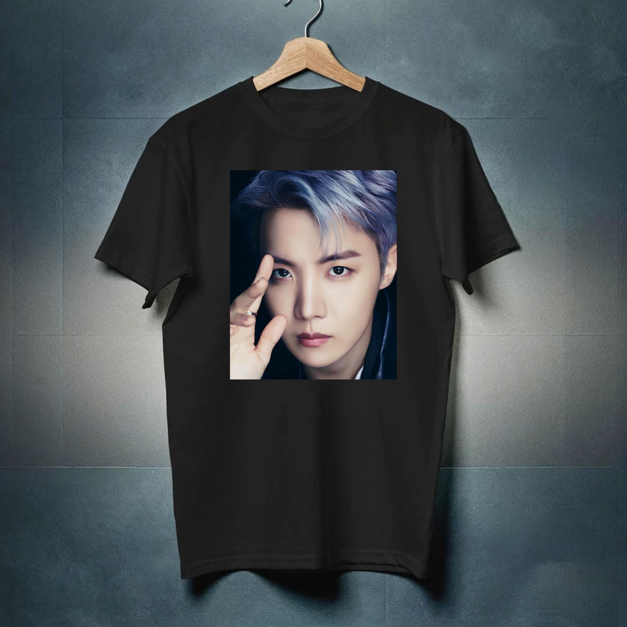 BTS J-Hope Close Up Image on Short Sleeve T-Shirt Hobi Hoseok Army Stan Shirt-TH37422 - Walmart.com