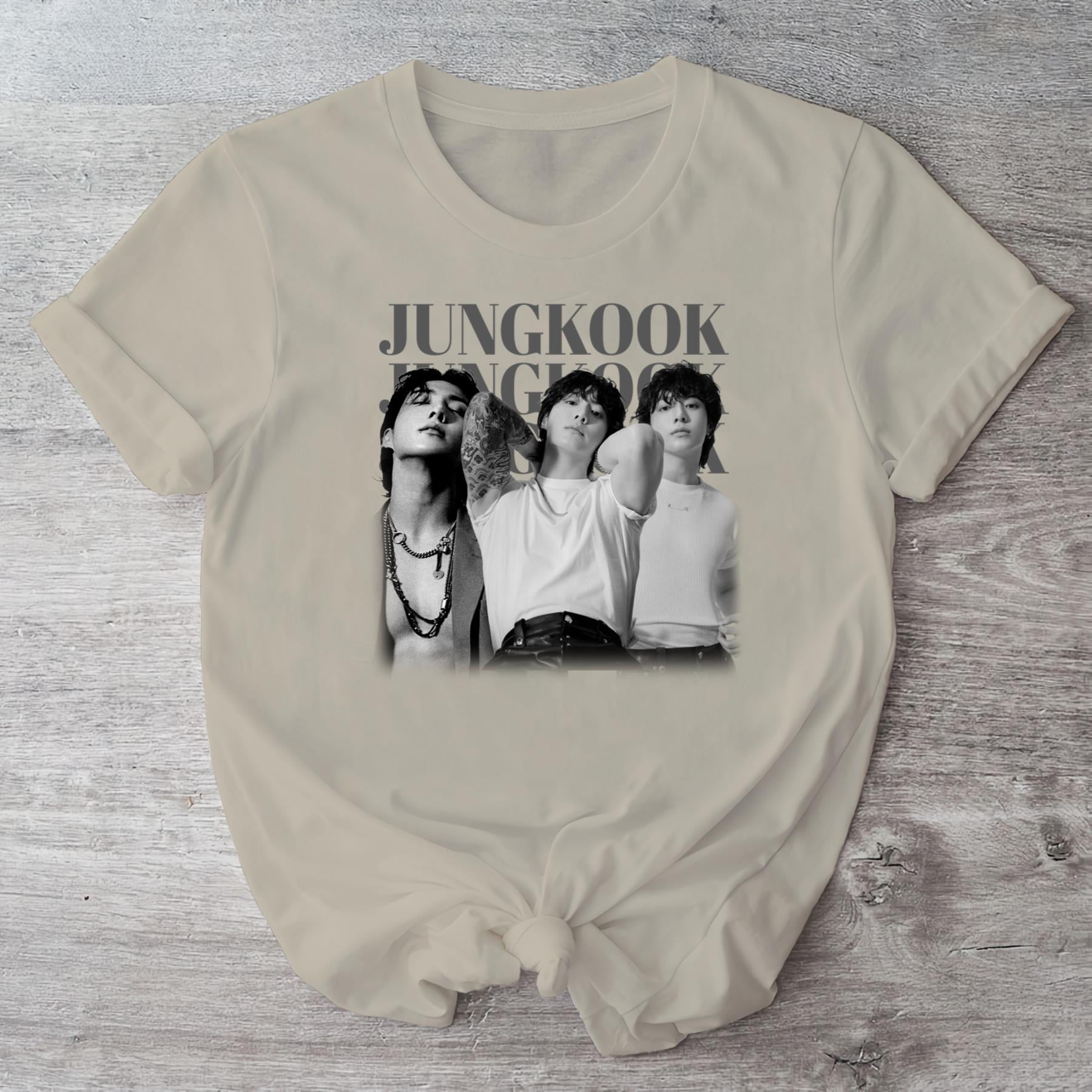 BTS Jungkook Kpop Shirt, Seven Tee, Jung Kook JK Tee, Vintage Retro ...