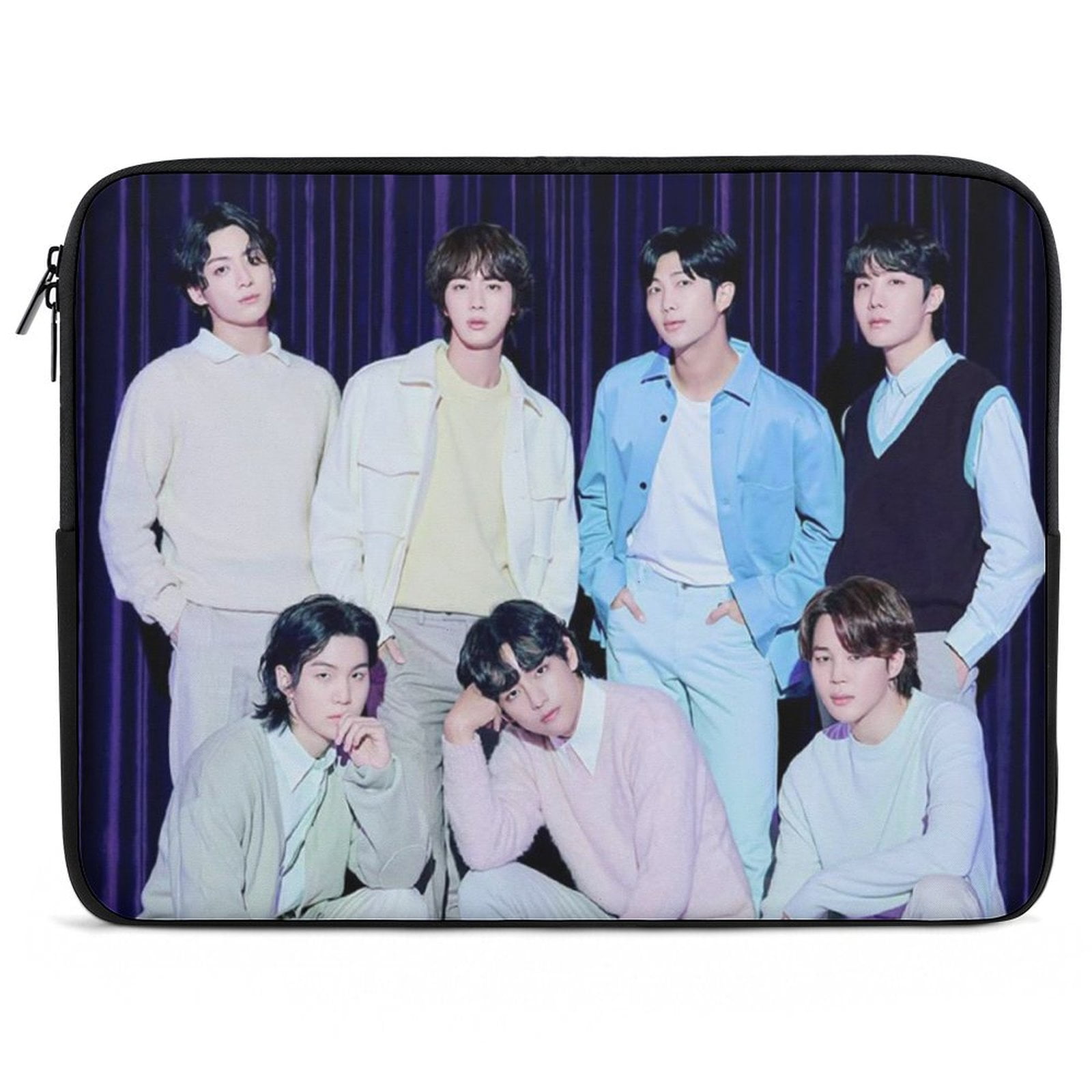 BTS Laptop Sleeve Carrying Case Laptop Cover Handbags Portable Laptop ...