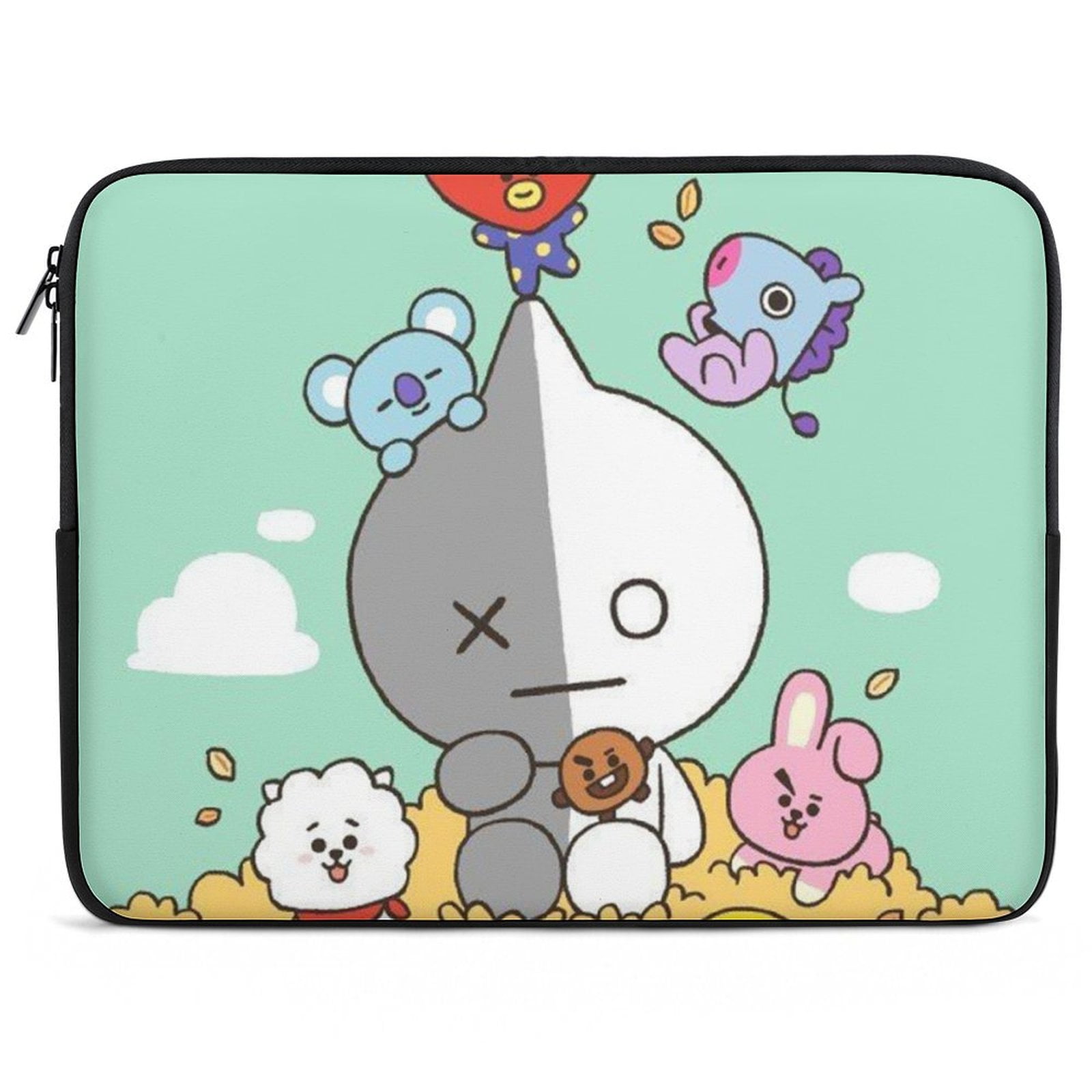 BTS Laptop Sleeve Carrying Case Laptop Cover Handbags Portable Laptop ...