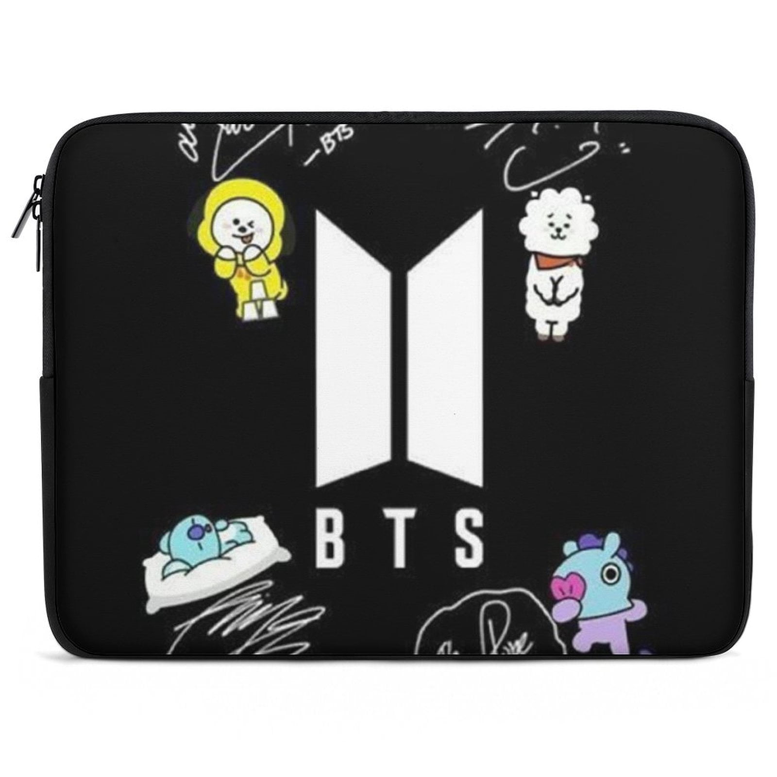 BTS Laptop Sleeve Carrying Case Laptop Cover Handbags Portable Laptop ...