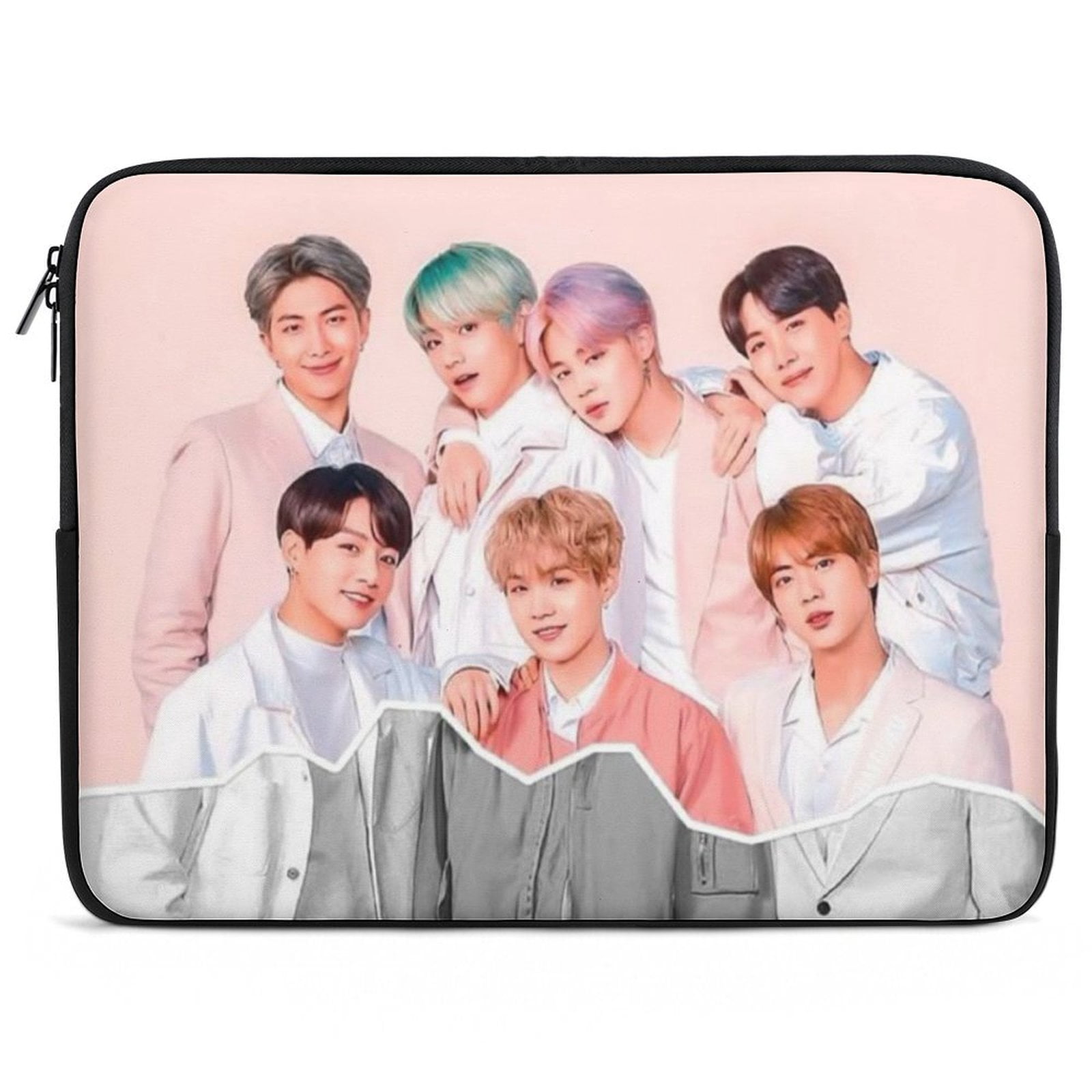 BTS Laptop Sleeve Carrying Case Laptop Cover Handbags Portable Laptop ...