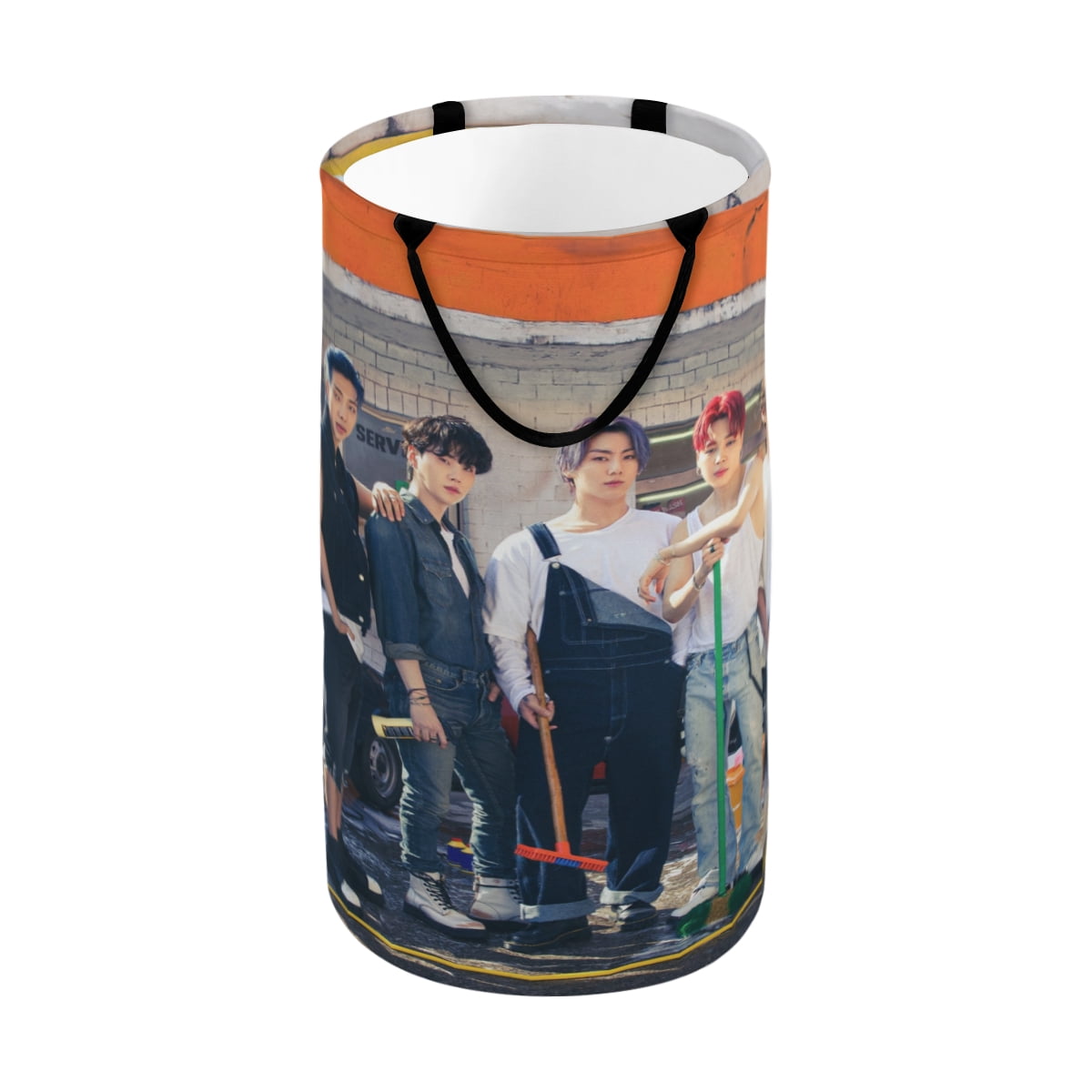 BTS Laundry Basket with Handle Cartoon Animal Laundry Basket Toy ...